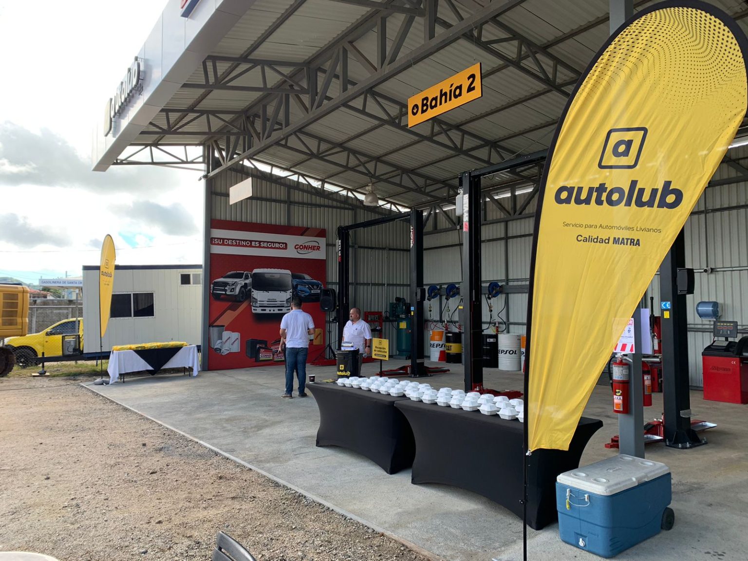 Inauguran Autolub de Matra en Guanacaste