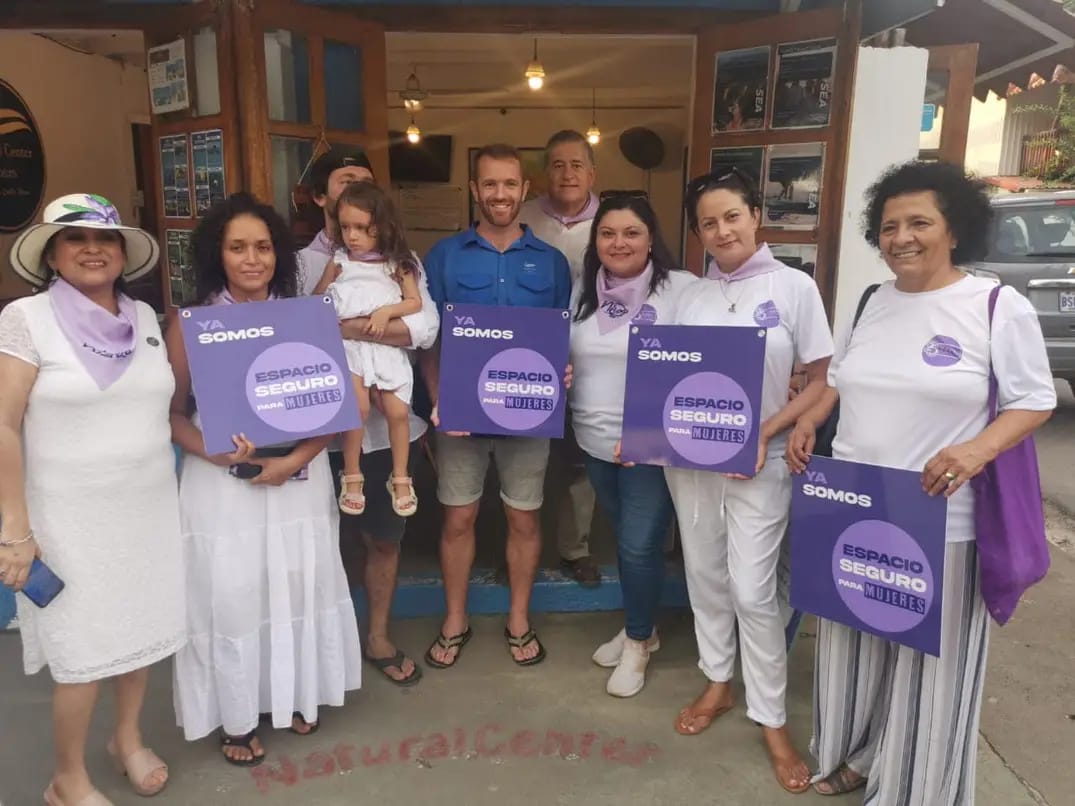 Playa Sámara crea red de espacios seguros para mujeres